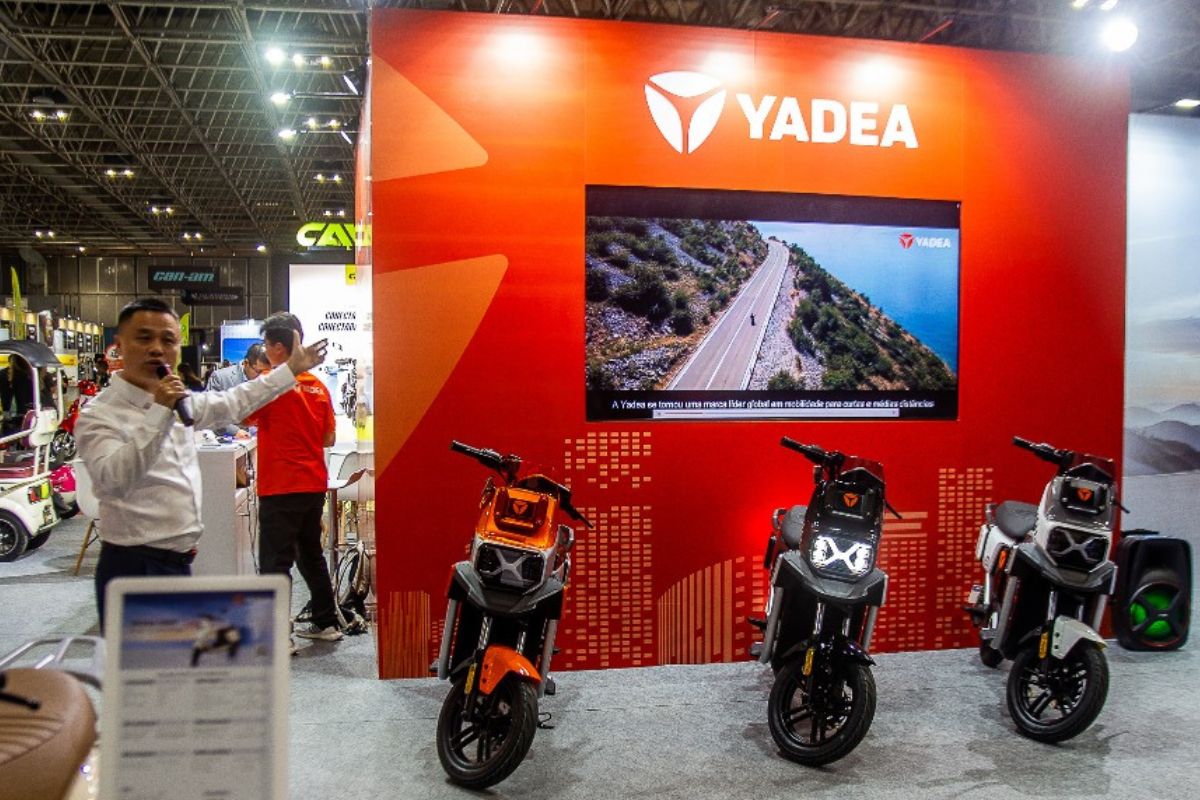 Scooters elétricas Yadea Brasil